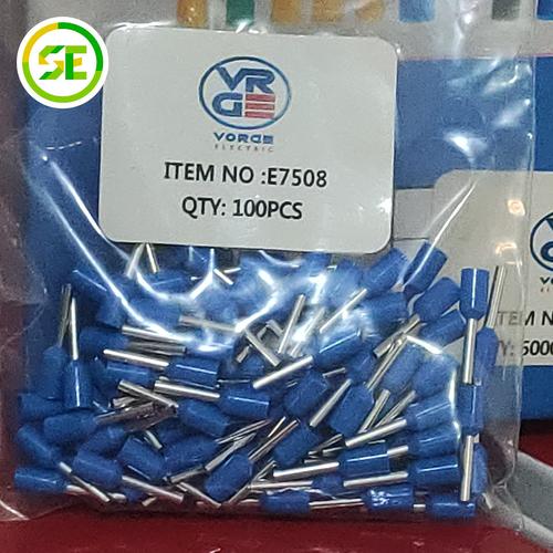 Jual FERRULES E7508 0.75mm Insulated SKUN KABEL Tusuk E-7508 FERULLES ...