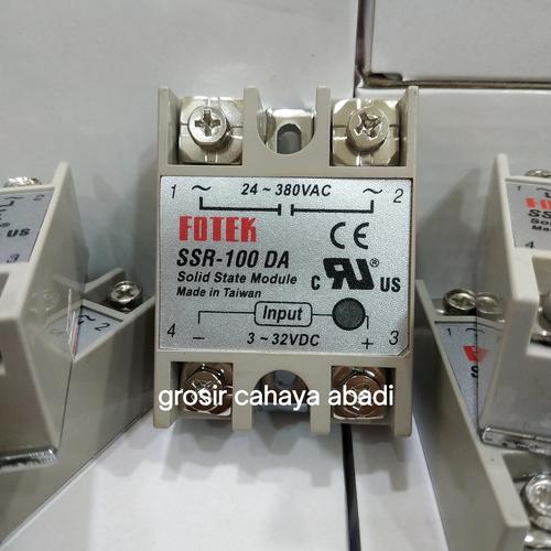 Jual solid state relay 100da/ssr 100da/solid state modul ssr 100 da ...
