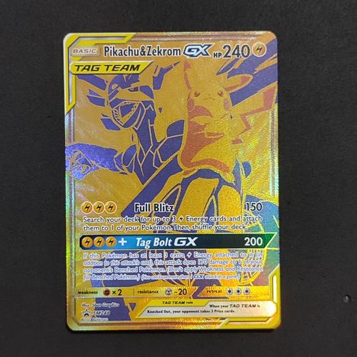 Jual Pikachu & Zekrom GX Promo TCG Pokemon English - Kota Surabaya ...