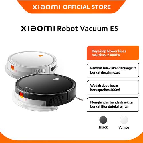 Promo Official Xiaomi Robot Vacuum E5 | Vacuum cleaner otomatis ringkas dan ringan dengan ...