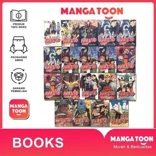 Jual Komik manga Naruto, Vol. 1-72 (English) - MangaToon - pilih volume ...