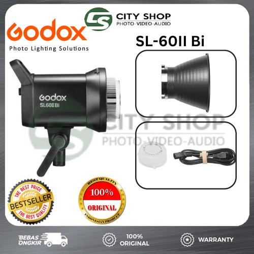 Jual Godox SL 60II BI , SL-60II BI, SL60II BI , LAMPU LED Studio Foto , Lighstand + Softbox ...