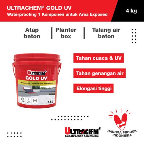Promo Ultrachem Gold UV Waterproofing 1 komponen - 20 kg, Light Grey ...