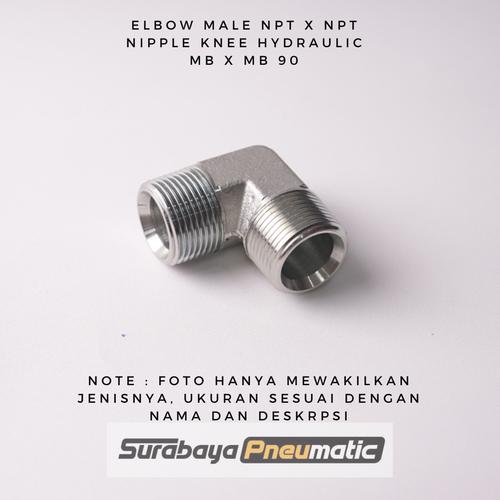 Jual Elbow Male 08 MB X 08 MB 90 - 1/2" - Nipple / Nepple Knee ...