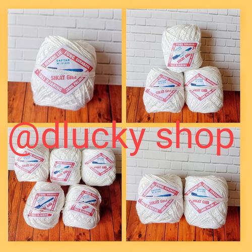 Jual dlucky shop Benang Kasur Rami Cap Sikat S4 Per Roll Gulungan Besar ...