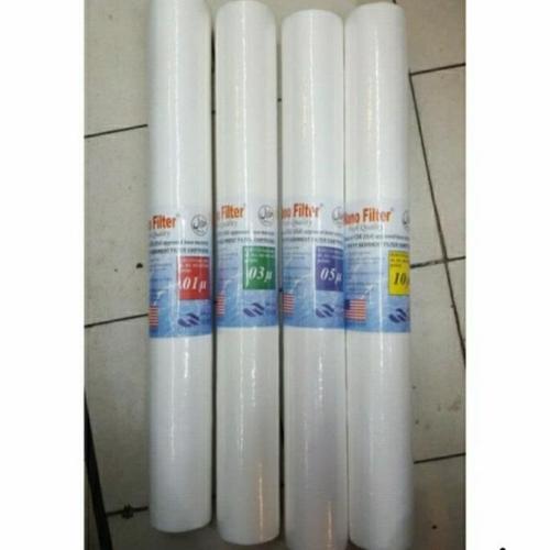 Jual CARTRIDGE SEDIMEN FILTER AIR / SPUN SEDIMEN NANO 20" - 01/03/05 ...