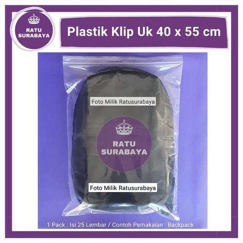 Promo Plastik Zip Lock 40x55 Klip Besar Ziplock Jumbo Clip Zipper ...