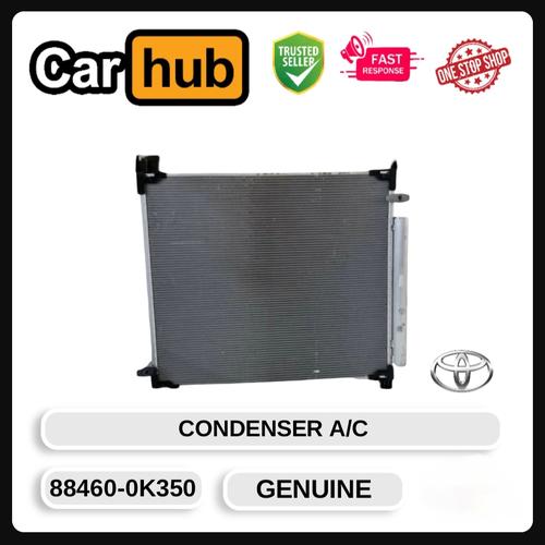 Jual CONDENSER A/C KONDENSOR A/C TOYOTA 88460-0K450 GENUINE - Jakarta ...