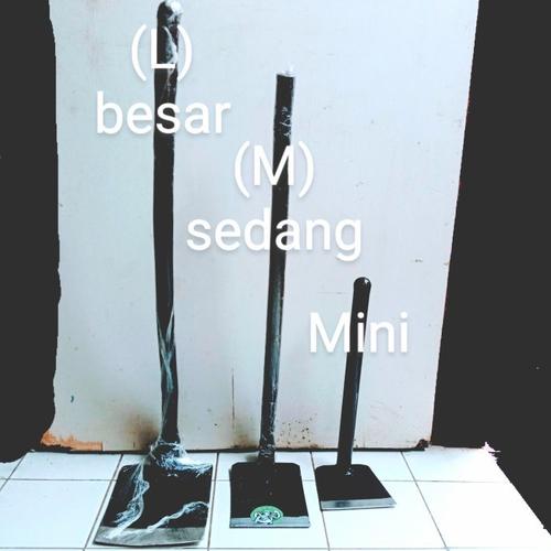 Jual Pacul cangkul besi baja awet anti copot size L/M/Mini - Size Mini ...