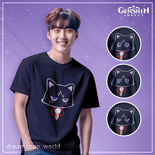 Jual Baju T-shirt Kaos Sablon Pria Wanita Anime Game Genshin Impact ...