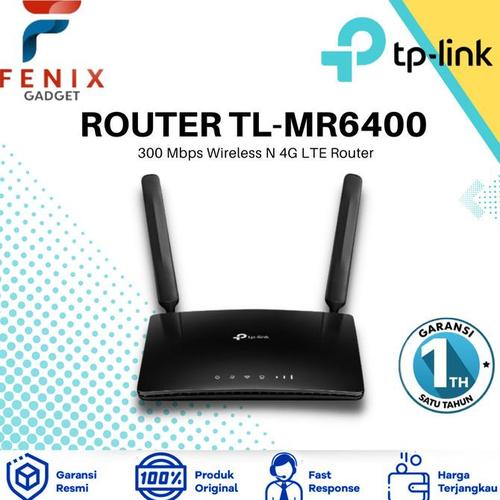Jual Router | TPLink TLMR6400 Router Wifi Wireless 4G Wireless Router ...