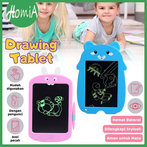 Jual Tablet LCD Drawing Writing 8.5 & 9 Inch Karakter / Papan Tulis ...