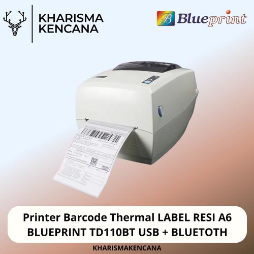 Jual BLUEPRINT TD110BT PRINTER BARCODE THERMAL LABEL RESI A6 BLUETOOTH ...