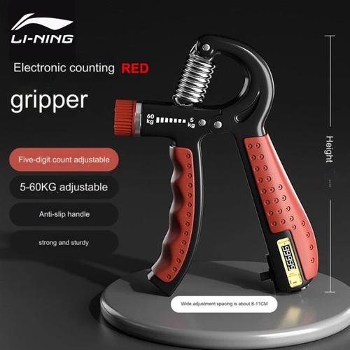 Jual Li-Ning Alat Latihan Tangan Hand Grip Handgrip Counter Digital ...