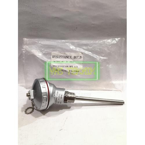 Jual THERMOCOUPLE RTD PT100 PANJANG SENSOR 100MM DRAT 1/2" M NPT - Kota ...