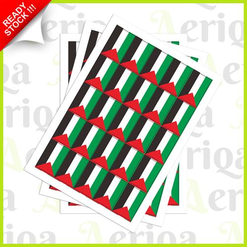 Jual Stiker Pipi Bendera Palestina - Palestine Persegi - Face Sticker ...