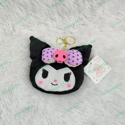 Jual boneka kuromi/kuromi pouch/pouch kuromi/dompet kuromi/kuromi ...