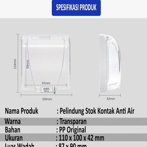 Jual Pelindung Stop Kontak/Tutup Cover Stop Kontak Anti Air - Jakarta ...