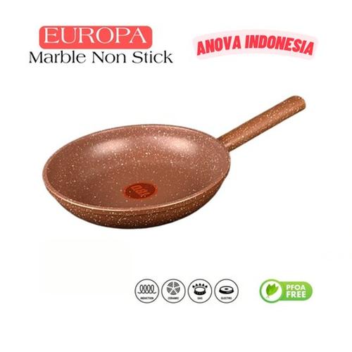 Jual FRYPAN EUROPA. WAJAN FRY PAN ANTI LENGKET. MARBLE COATING. RED DOT ...