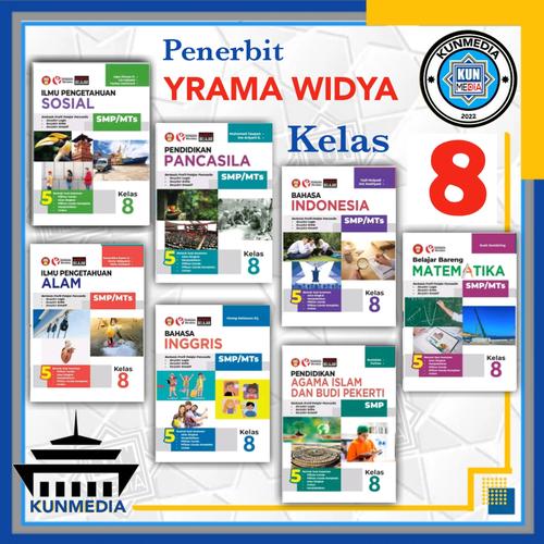 Jual BUKU PAKET KELAS 8 SMP KURIKULUM MERDEKA YRAMA WIDYA MATEMATIKA ...