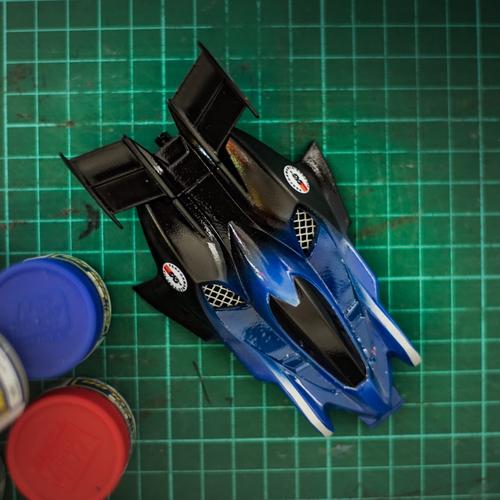 Jual Tamiya Mini 4WD body Mantaray Custom Paint - Kota Semarang - Mini ...