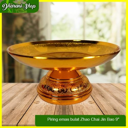 Jual Piring Buah Persembahan Sembahyang Altar Emas Zhao Chai Jin Bao 9 ...