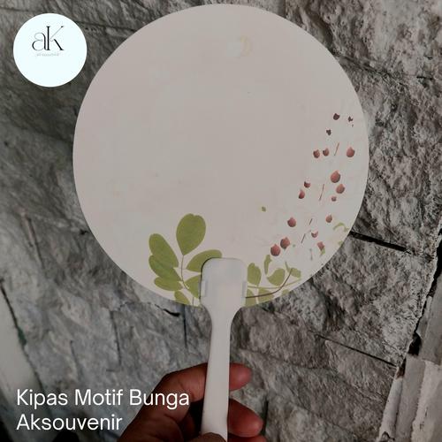 Jual Kipas PVC Motif Bunga Souvenir Kipas Plastik Motif Bunga - bunga ...