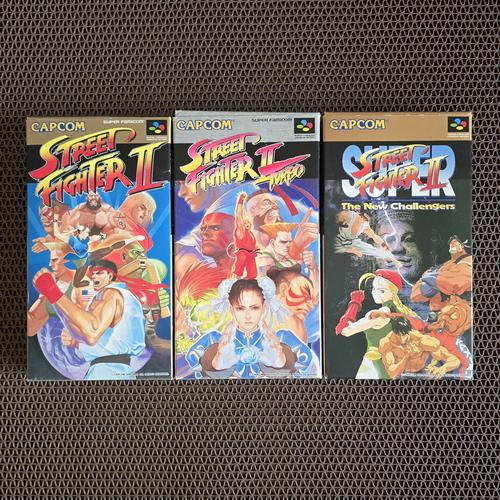 Jual Nintendo Super Famicom Street Fighter II - Street Fighter II Turbo - Super Street Fighter ...