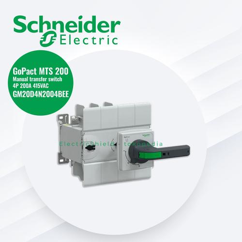 Jual Manual transfer switch GoPact MTS 200 4P 200A 415VAC ...
