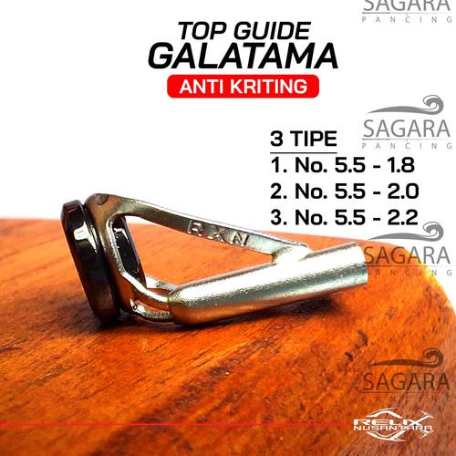 Jual Top Guide Double Keramik Ring Guide Anti Keriting Joran Galatama ...