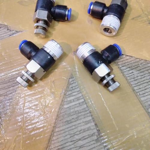 Jual NSE 08-04 Speed Control Nepel Selang 8mm Drat 1/2inch Blue HPC ...