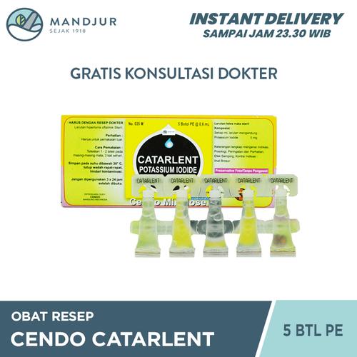 Jual Cendo Catarlent Minidose 0.6 mL / Obat Mata / Latarak ...