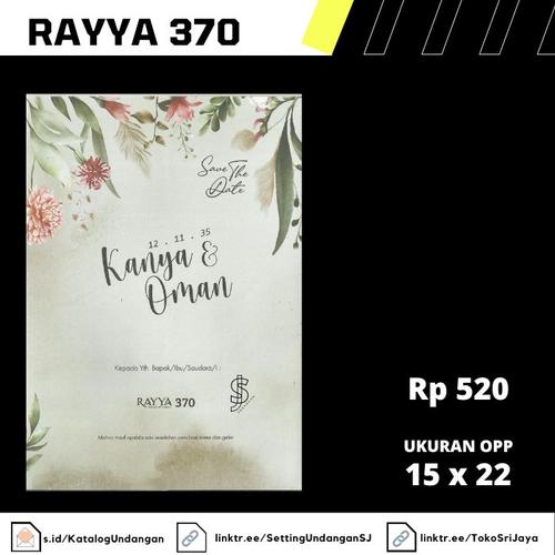 Jual Undangan Pernikahan Blanko Kosong Rayya 370 - Kota Surakarta - SJ ...