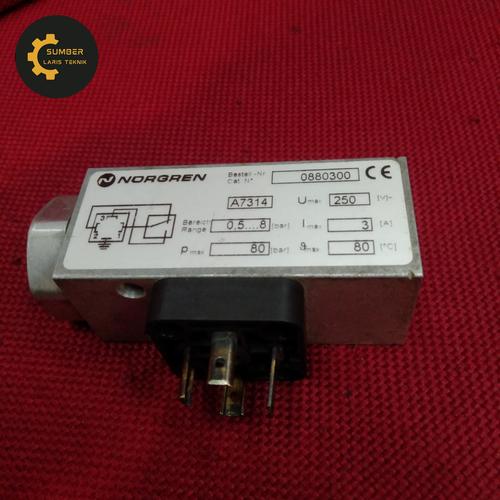 Jual PRESSURE SWITCH NORGREN 0880300 - Jakarta Barat - SUMBER LARIS ...