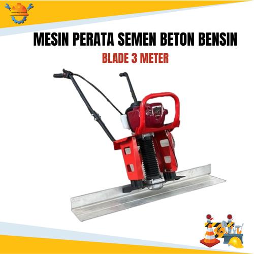 Jual MESIN PERATA SEMEN 3 METER BETON CONCRETE / MESIN PERATA COR BETON ...