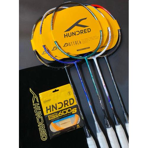 Jual Raket Badminton HUNDRED THUNDERBOLT 78 Tension 32 LBS Original ...