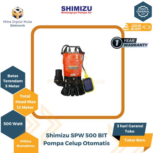 Jual Shimizu SPW 500 BIT Pompa Celup Air Kotor & Air Bersih Otomatis ...