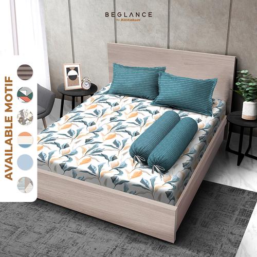Promo Kintakun Beglance Microtex Sprei Set 160 Queen 30cm - Multivarian ...