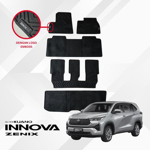 Promo Karpet Mobil Toyota Innova Zenix Full Set Logo - LOGO MERAH ...