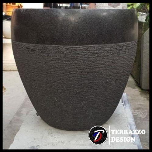 Jual pot tanaman besar outdoor 50 cm jumbo handmade teraso - Kota Depok ...
