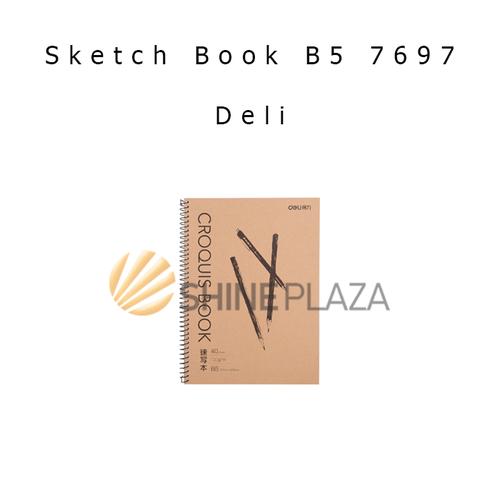 Jual Sketchbook Sketch Drawing Book B5 Deli 7697 - Kertas Buku Gambar ...