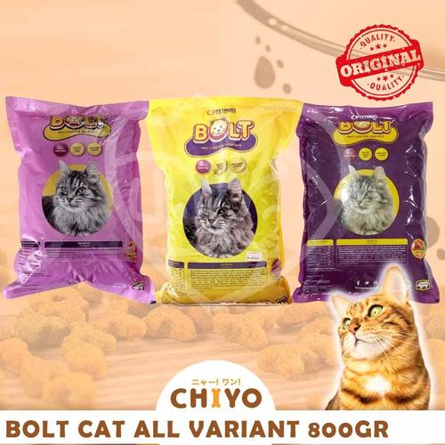 Jual MAKANAN KUCING BOLT TUNA IKAN REPACK 1KG - IKAN 800GR - Jakarta ...