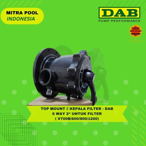Jual DAB KEPALA SAND FILTER - DAB TOP MOUNT MULTIPORT VALVE - 2 INCH ...