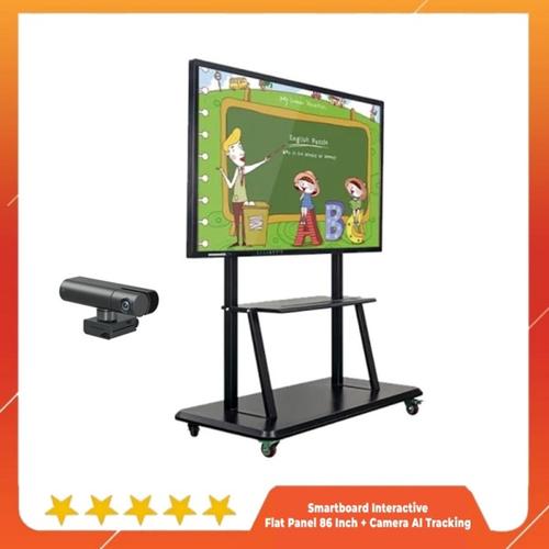 Jual Interactive smartboard Flat Panel 86 Inch + Camera AI Tracking ...