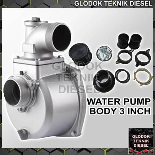 Jual WATER PUMP BODY 3" INCH SNB 80 WATERPUMP MESIN POMPA AIR ALKON ...