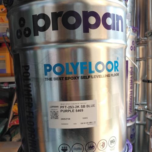 Jual Epoxy Lantai Propan POLYFLOOR PFT-253-2K SB BLUE PURLE 20 kg set ...