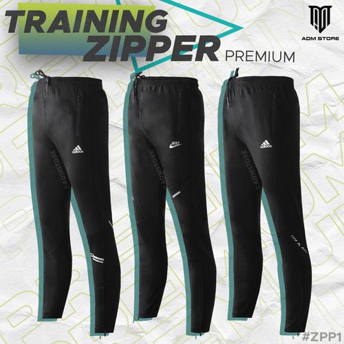 Jual Celana Training Zipper Branded Grade Ori / Celana Olahraga Pria ...