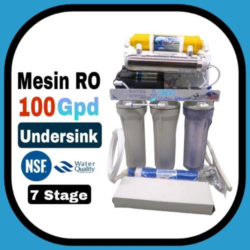 Jual MESIN RO REVERSE OSMOSIS / RO UNDERSINK / FILTER AIR SIAP MINUM 7 ...
