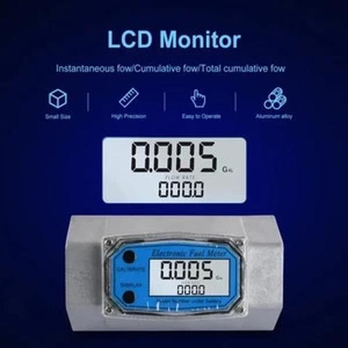 Jual Water Flow Meter 1 Inch Turbine Digital 1 Inci Solar NPT Fuel Diesel - Jakarta Barat ...
