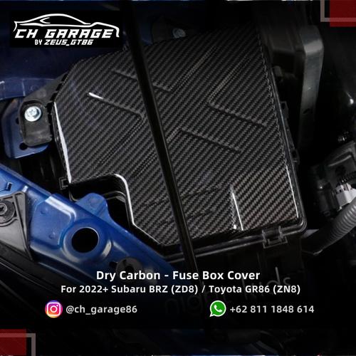 Jual Dry Carbon - Fuse Box Panel Trim Cover Twill Matte Gloss 2022 ...